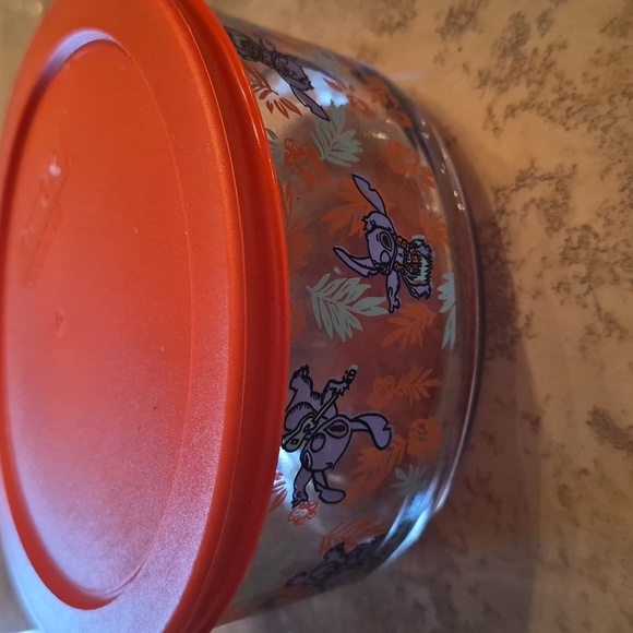 Disney | Kitchen | Disney Stitch Glass Storage Container Wlid | Poshmark